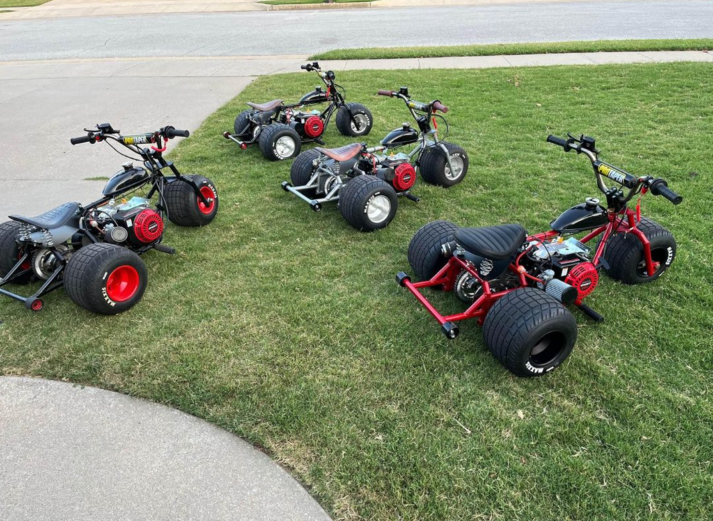 Four Complete Mini Trikes On Promotion (Platinum Edition) Ready to be ...